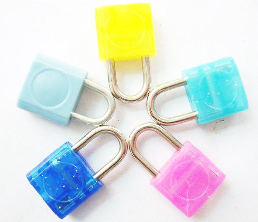 Plastic Square Diary Locks Small Diary Locks