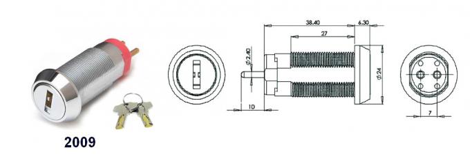Switch Locks M19 Key Switch Lock
