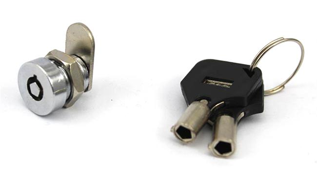 Hexangular Cylinder Small Tubular key Cam Locks