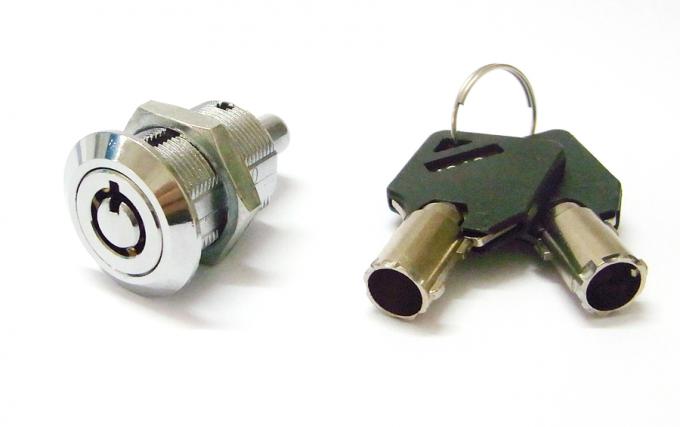 7 Pins Push Lock Tubular key push cam locks