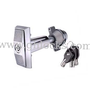 T Handle Vending machine locks 7 Pins Tubular Key Snack game Lock with ...