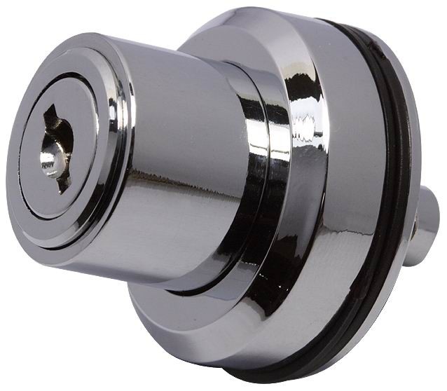 260 Push type sliding glass door lock D18.5