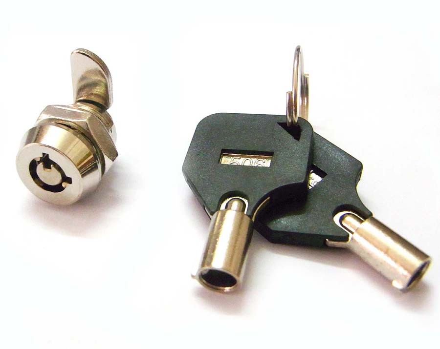 M12 Small Tubular Cam Lock for LED Advertising Lamp Box Zinc Alloy Mini ...