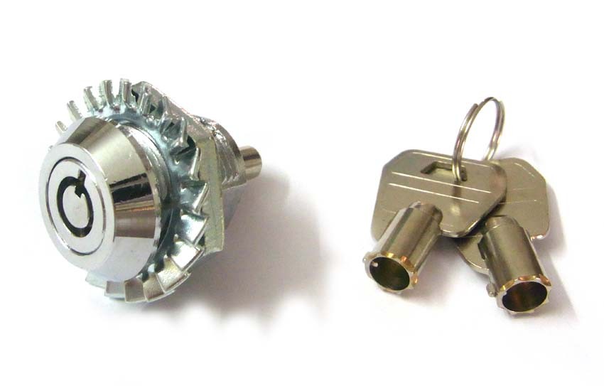 MA24 Tubular key Push cam Lock for LED advertisement Big tubular key ...